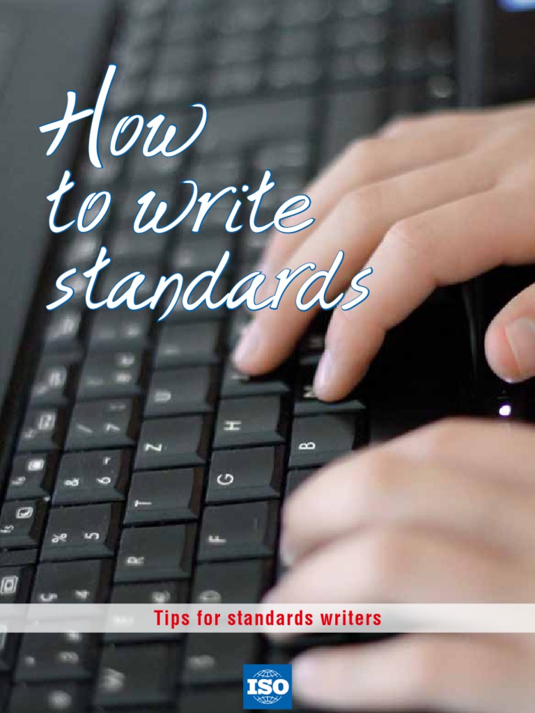 How To Write Standards | PDF | Plain Language | International ...