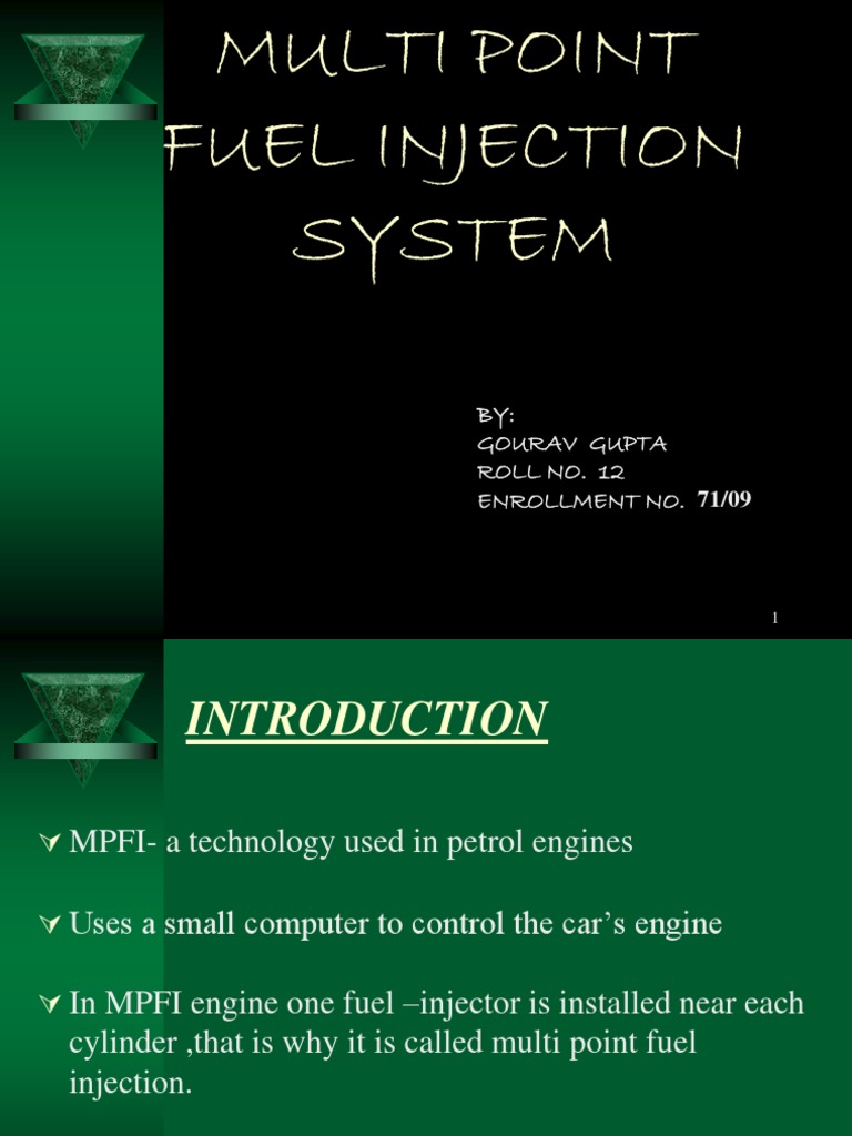 Understanding Multi Point Fuel Injection | PDF | Fuel Injection | Throttle