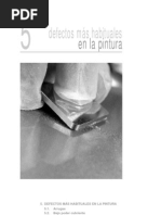 Fallas y Defectos de Pintura Rev.0 | PDF | Pintar | Revestimiento