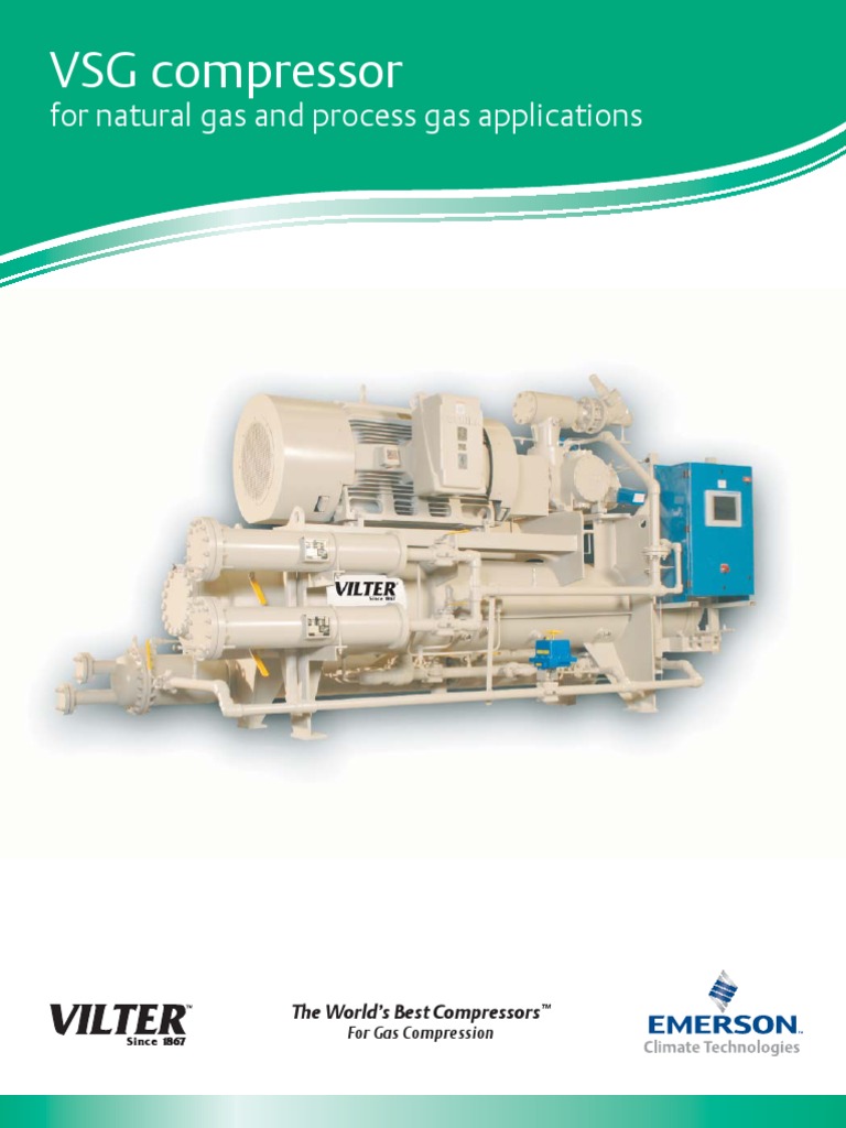 VSG Compressor: For Natural Gas and Process Gas Applications | PDF ...