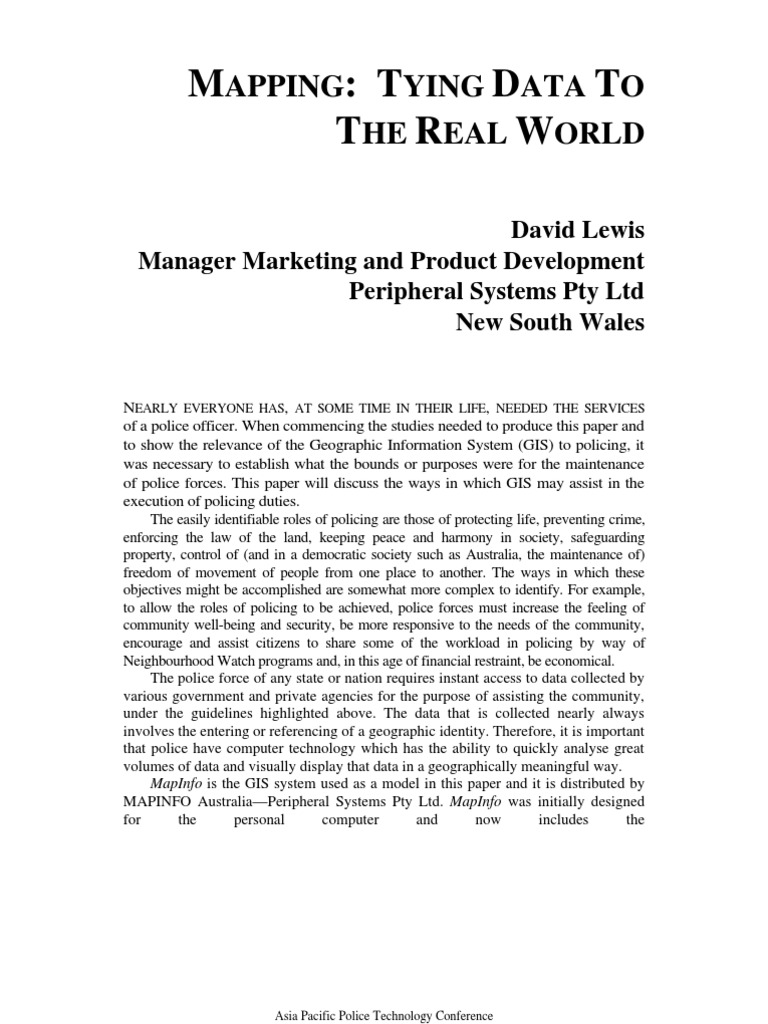 Crime Mapping | PDF | Geographic Information System | Police