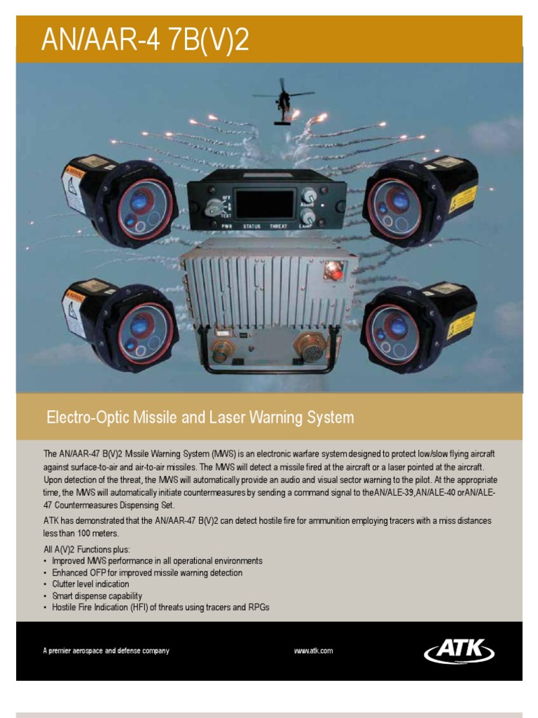 AN_AAR-47B(v)2 Electro-Optic Missile and Laser Warning System | Missile ...