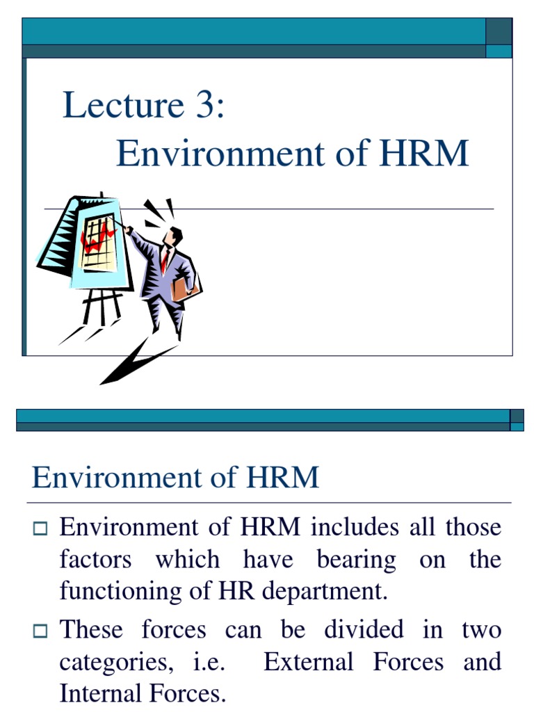 Environment of HRM | Download Free PDF | Human Resource Management ...