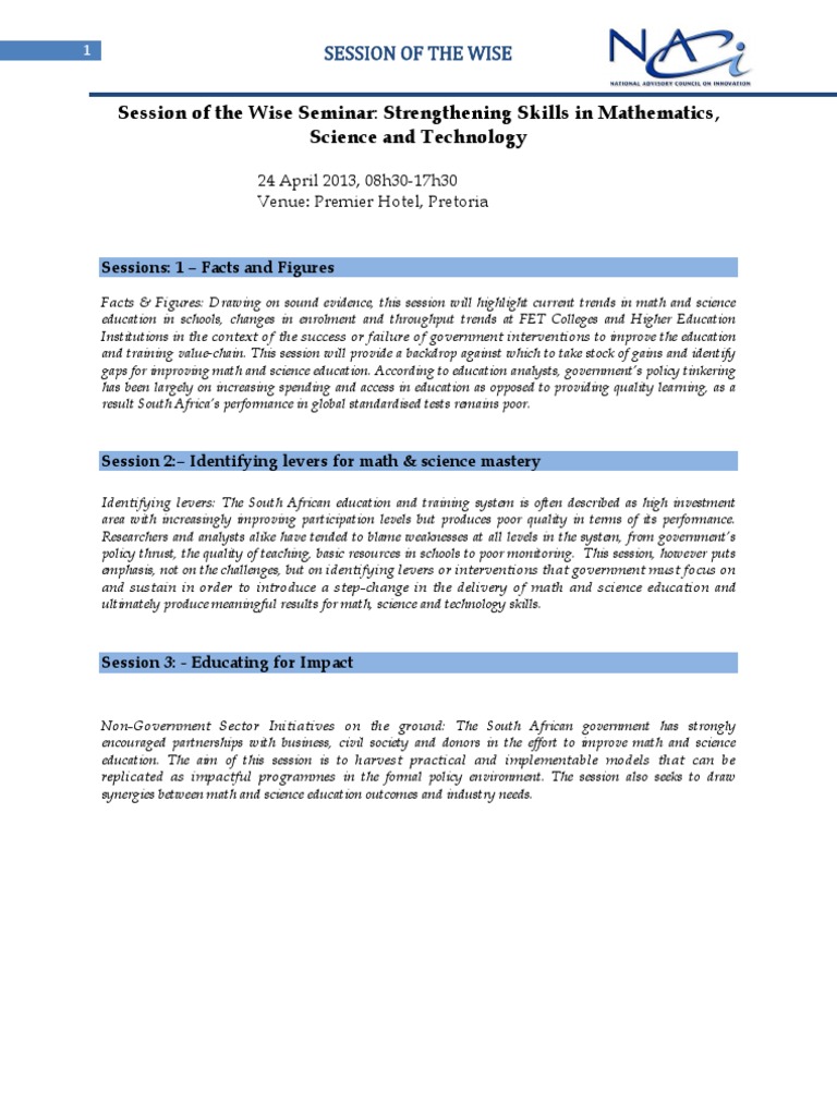 Enhancing Math and Science Education | PDF