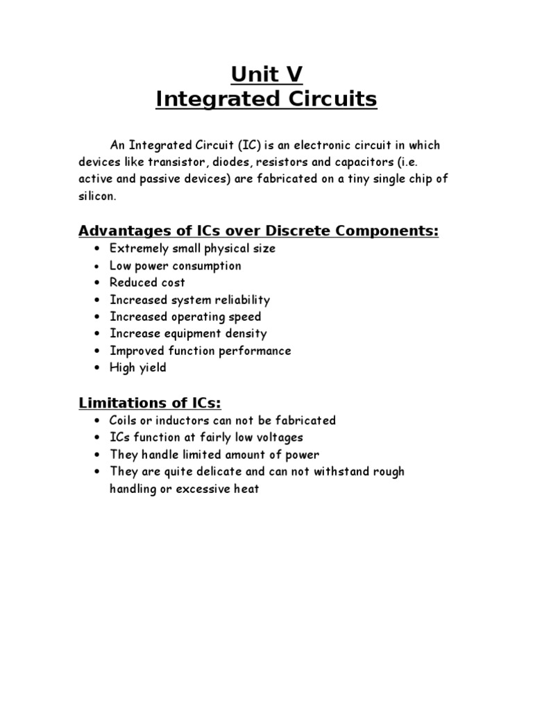 Ic Seminar Integrated Circuit Pdf Integrated Circuit