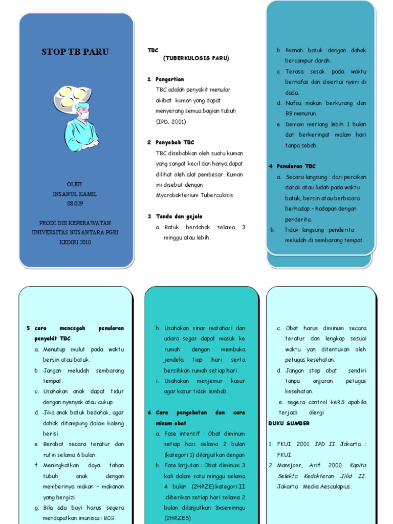 Leaflet TBC Paru | PDF