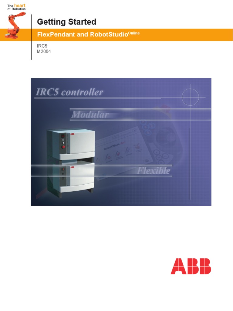 IRC5-Getting Started 3HAC021564-001, Rev D, en | PDF | Electrical Connector | Port (Computer ...