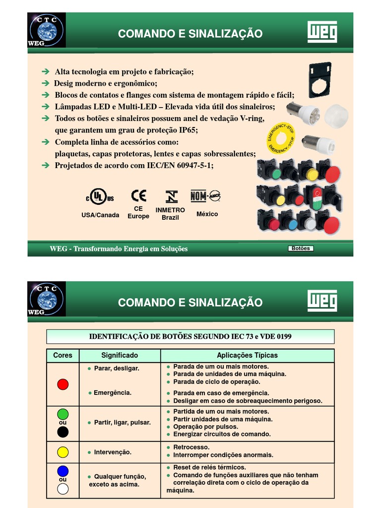 10 Comando Sinalizacao | PDF | Cor | Relé