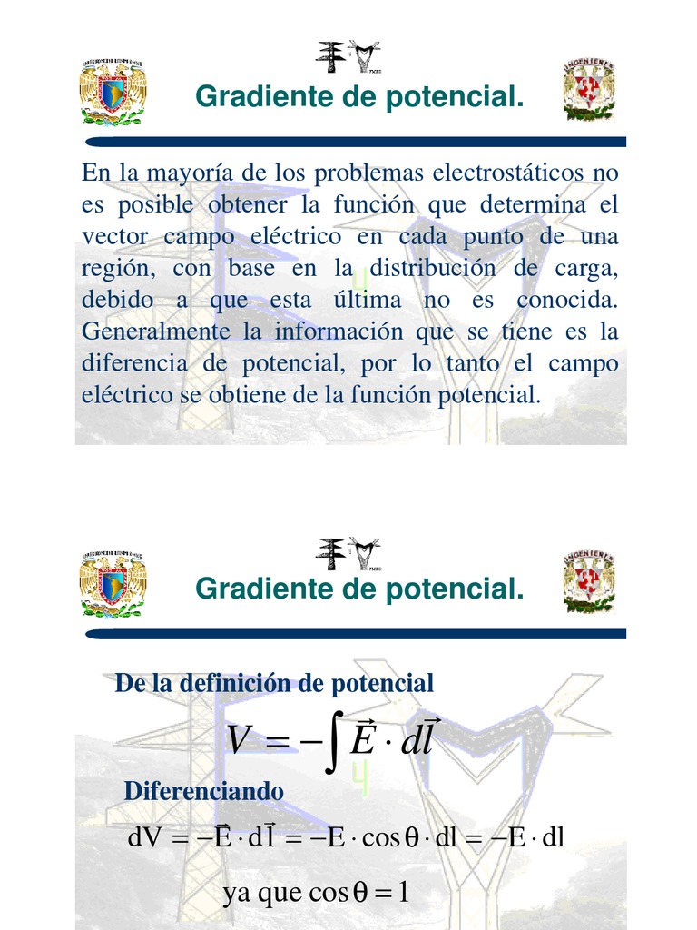 1.10 Gradiente de Potencial | PDF