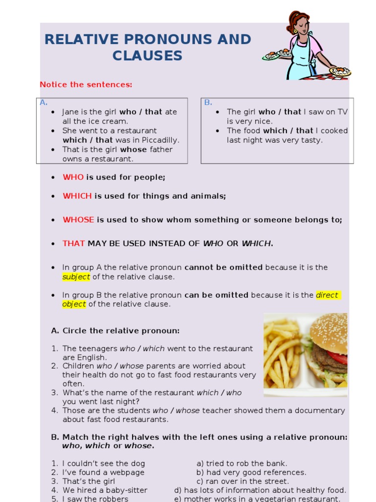 Relative Clauses | PDF | Language Mechanics | Linguistics
