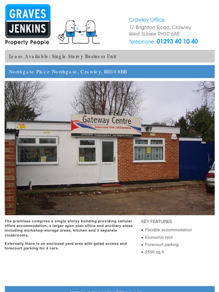 Northgate Place Northgate Crawley | PDF | Lease | Property Management