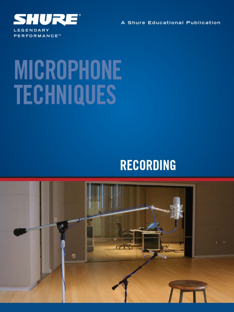 Microphone Techniques For Recording | PDF | Microphone | Drum Kit