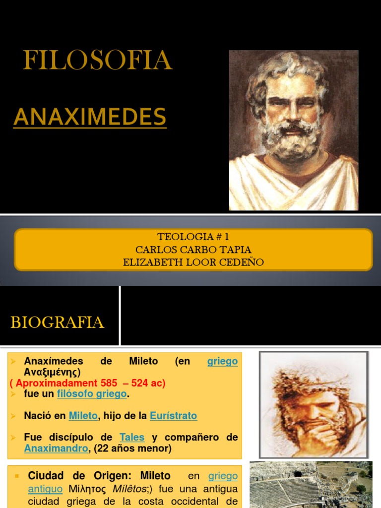 ANAXIMEDES | PDF | Ciencias sociales
