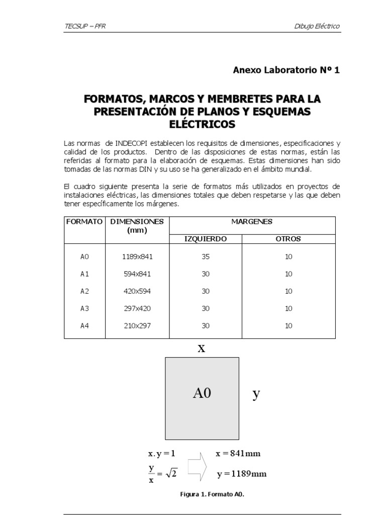 A1 Formato Presentacion de Planos | PDF