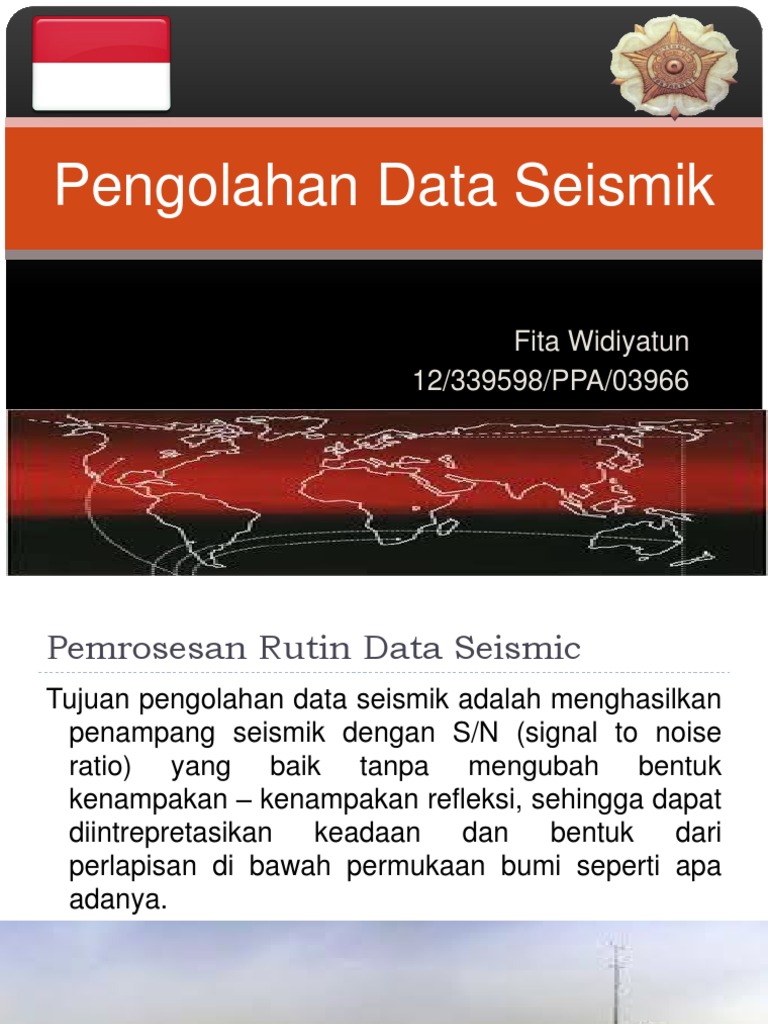 Pengolahan Data Seismik | PDF