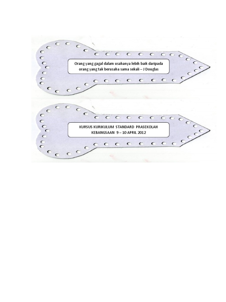 Contoh Penanda Buku............ | PDF