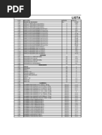 Tabla Vigueta Mitza | PDF