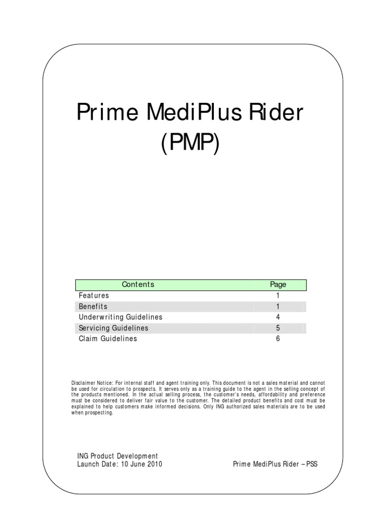 PSS PrimeMediPlus | PDF | Insurance | Hospital