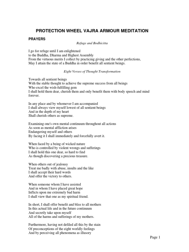 Vajra Armour | PDF | Wellness | Religion & Spirituality