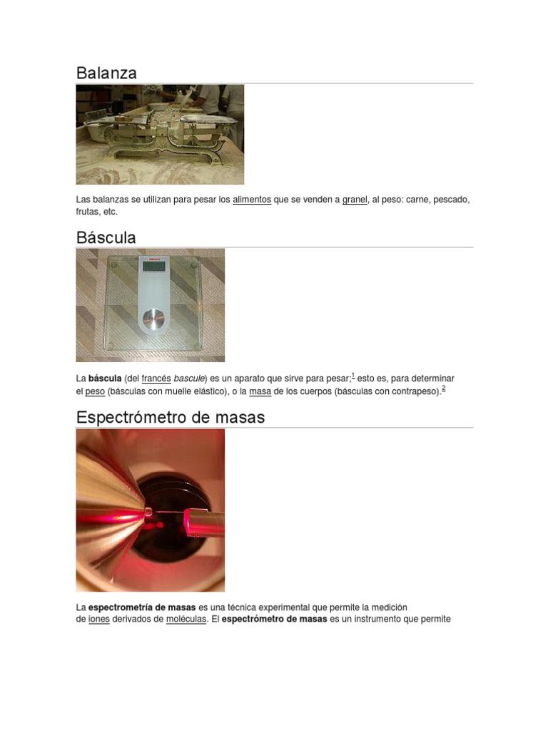 Instrumentos Científicos Y Sus Usos