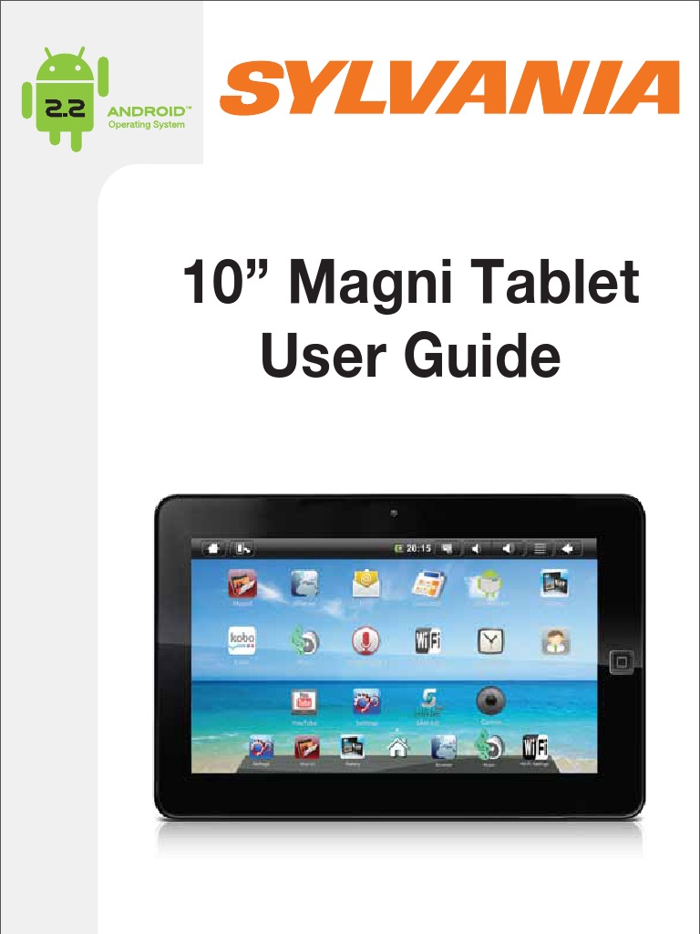 Sylvania Tablet 10 ST | PDF | Wi Fi | Tablet Computer