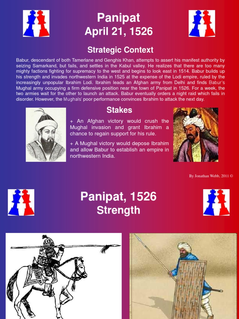 Battle of Panipat 8lvii | PDF | Military | Warfare