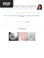 Sacred Geometry | PDF | Science | Teaching Mathematics