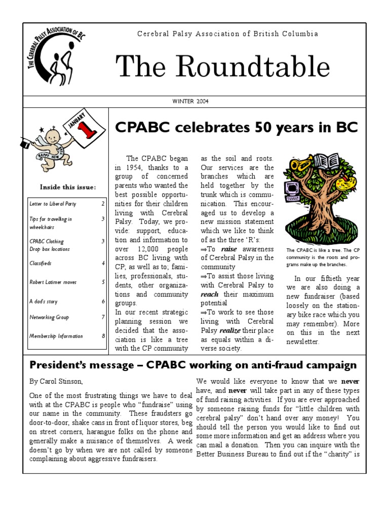 CPABC Roundtable Winter 2004 | PDF | Seat Belt | Disability