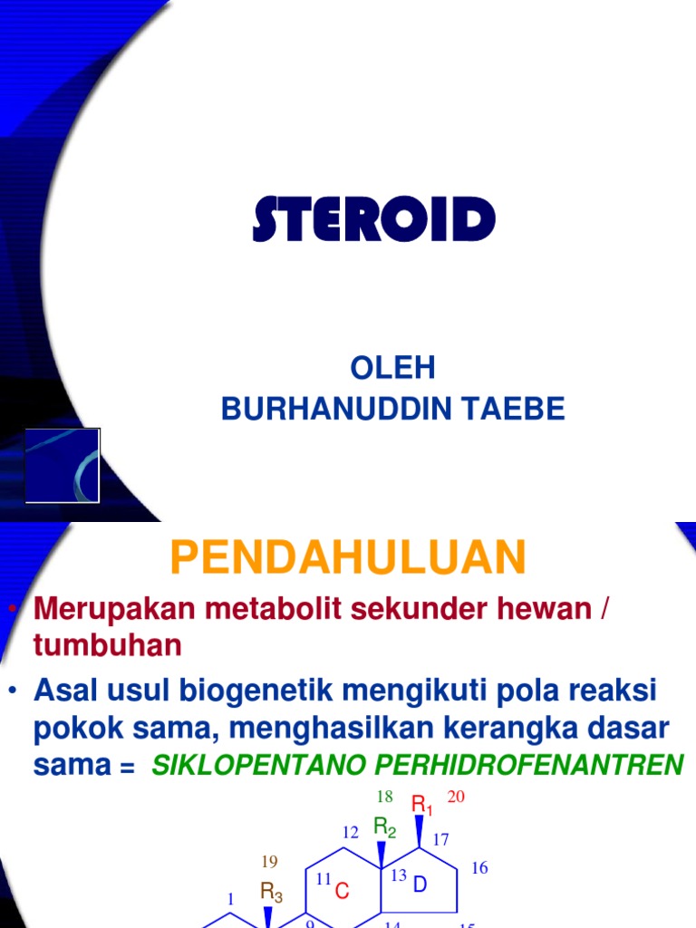 Steroid: Struktur dan Fungsi | PDF