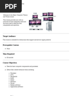 Basic Computer Hardware Maintenance | PDF | Random Access Memory | Computer Hardware
