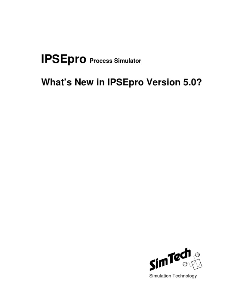 What Is New in IPSEpro 5.0 | PDF | Icon (Computing) | Simulation