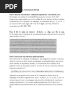 Tabla de Numeros Aleatorios | PDF | Aleatoriedad | Muestreo (Estadísticas)