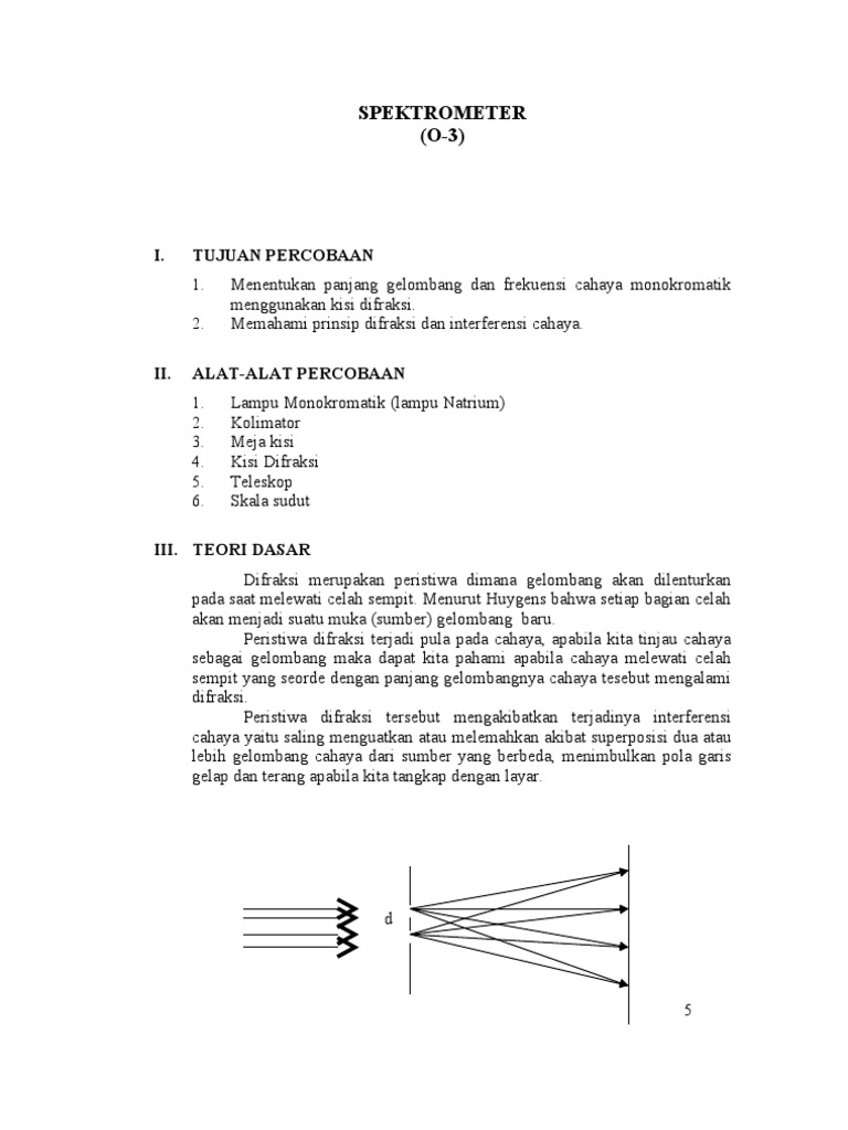 Modul Spektrometer | PDF