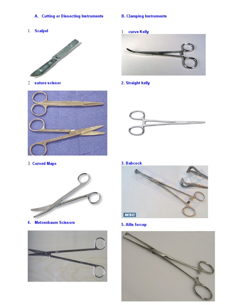 Operating Room Instruments