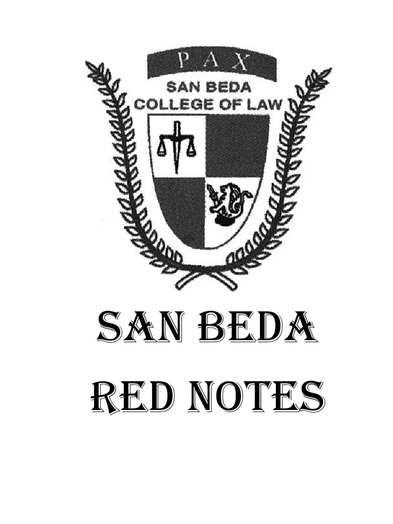 San Beda Law Logo