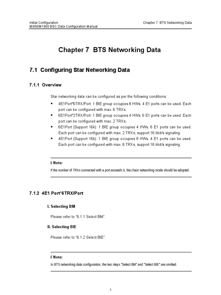 07-BTS Networking Data | PDF | Network Topology | Electronics