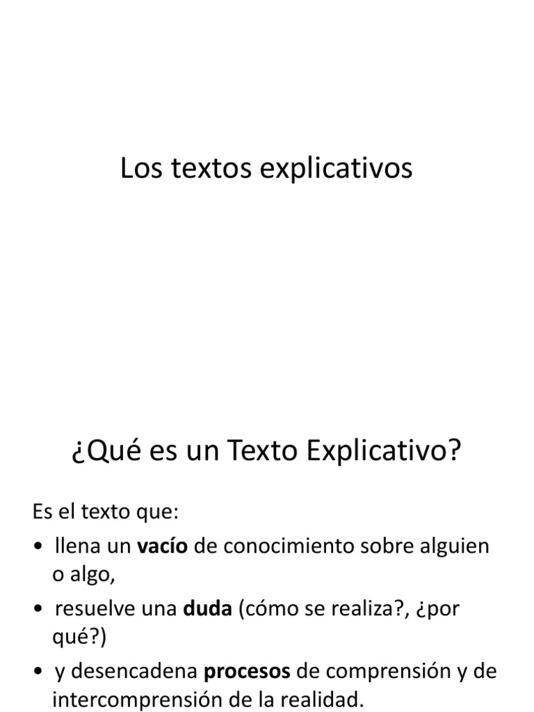 Los Textos Explicativos | PDF | Biología Celular) | Conocimiento