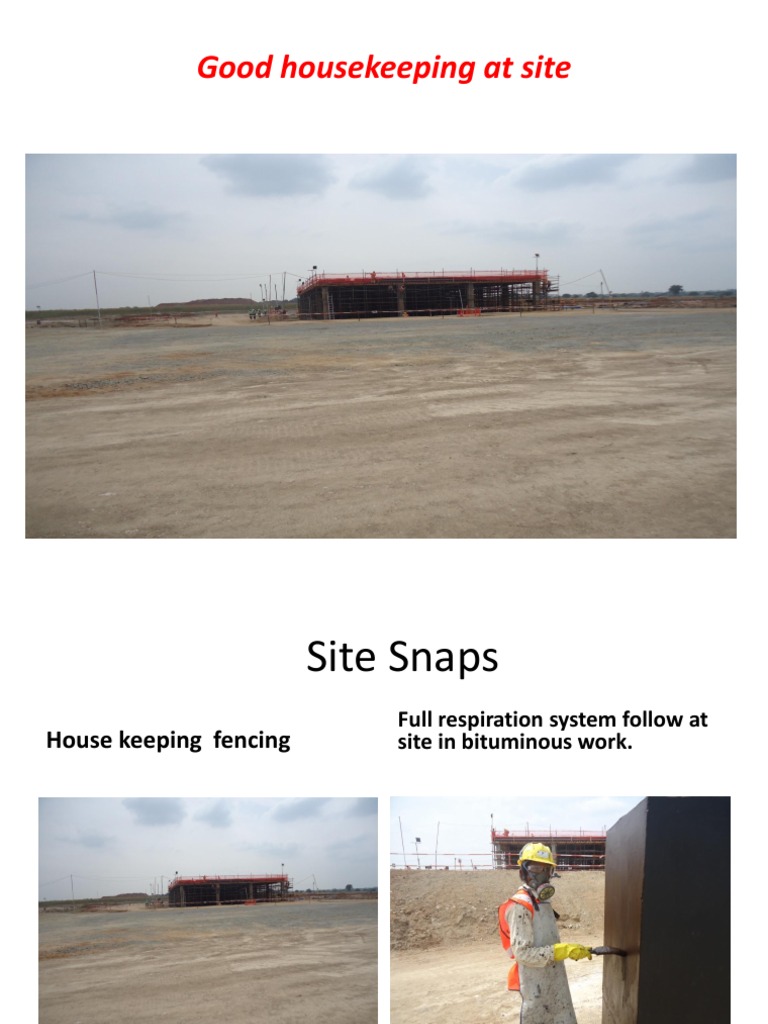 Site Safety and Housekeeping Guide | PDF | Home & Garden