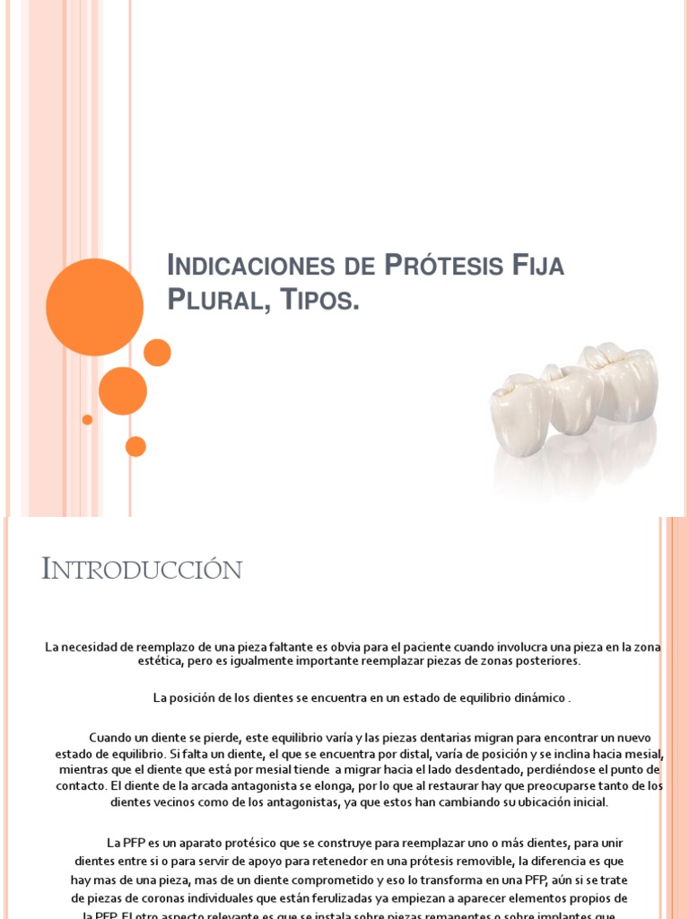 Indicaciones de PFP, TIPOS | Dentaduras | Diente humano