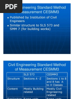 Standard Method of Measurement of Building Work (SMM7) - 7th Ed | PDF