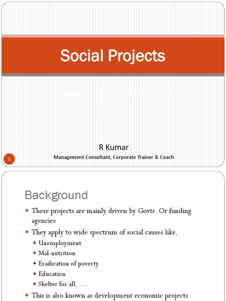 Social Projects | PDF | Economic Inequality | Discrimination & Race ...
