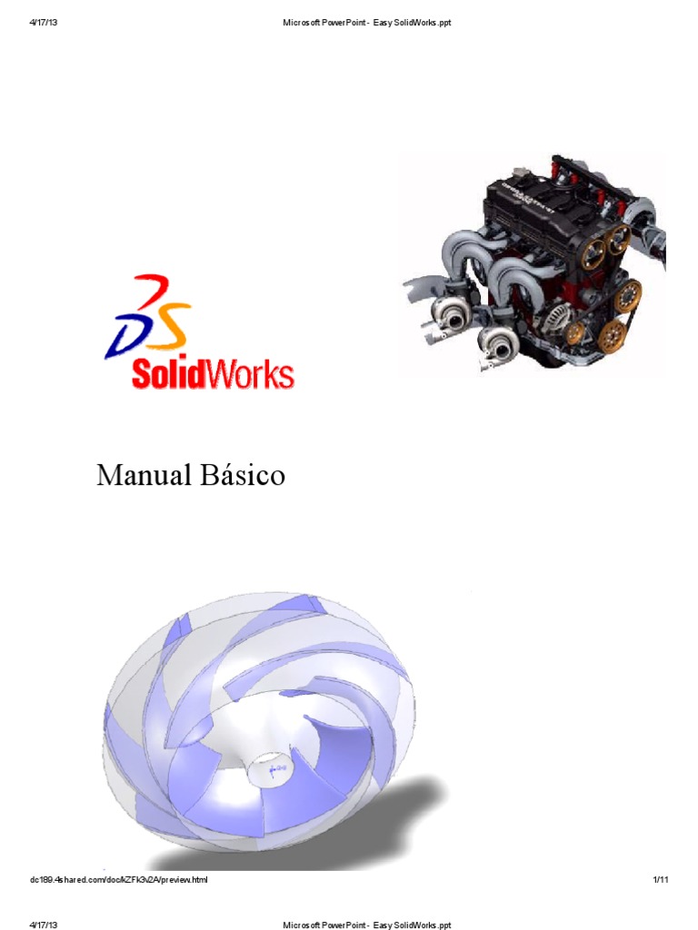 Guía Básica de SolidWorks | PDF | Ventana (informática) | Microsoft ...