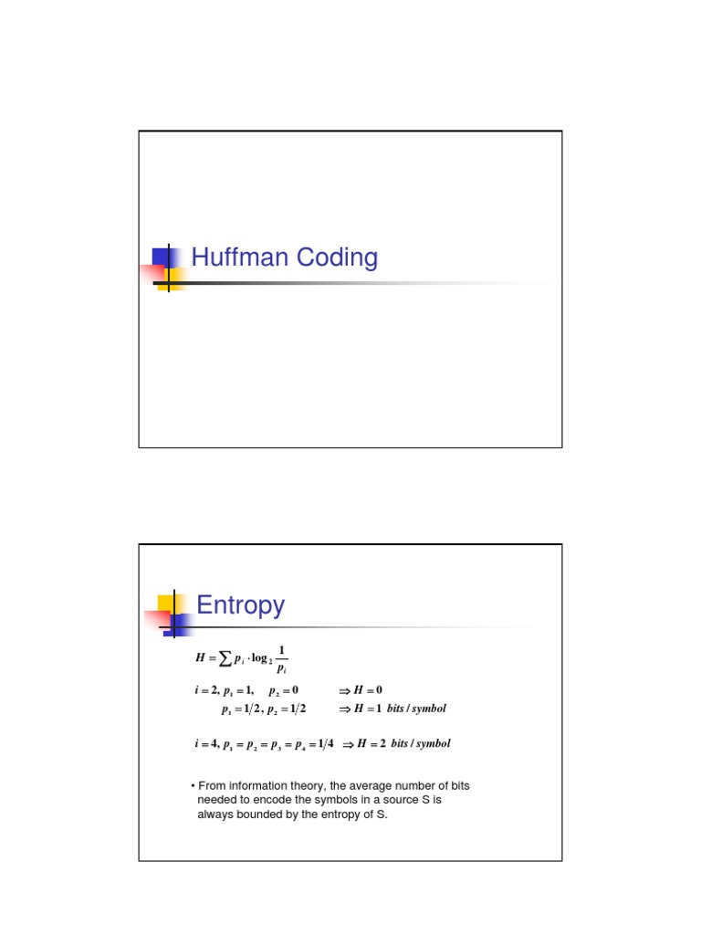 7 ITCT Huffman Coding | PDF | Data Compression | Code