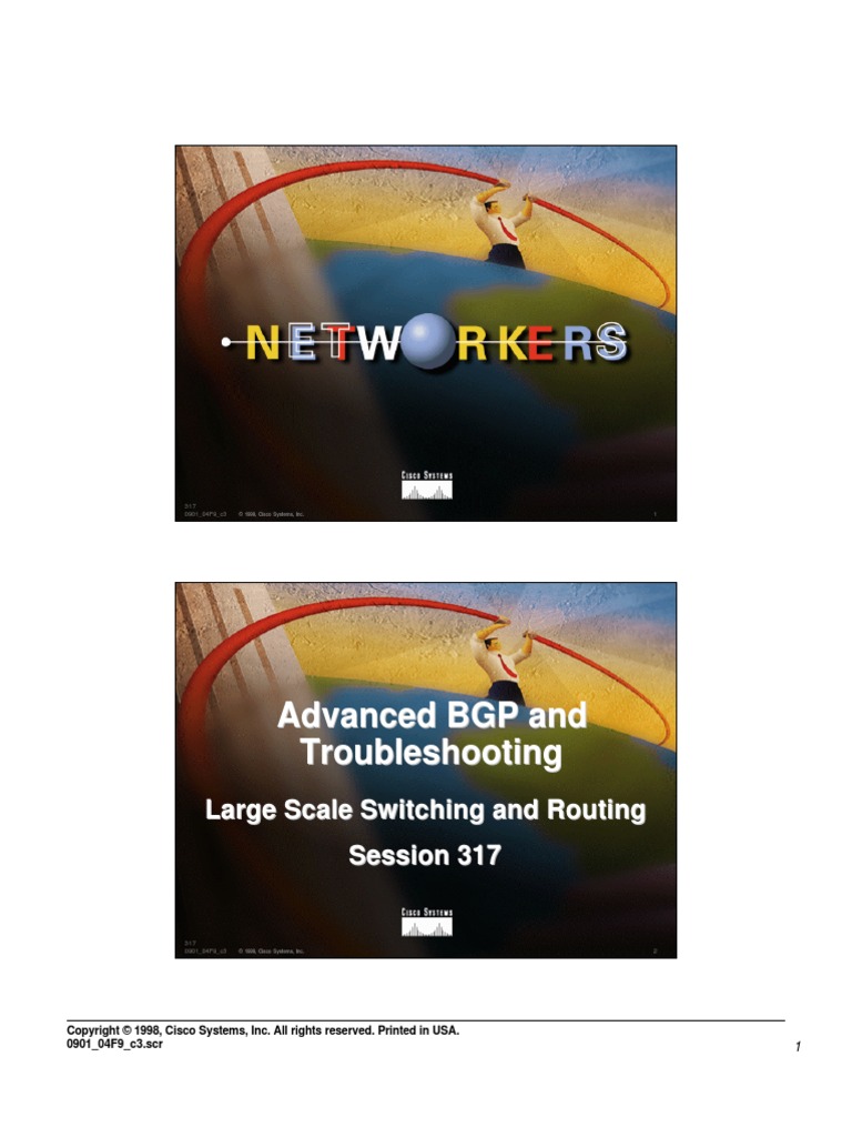 Advanced BGP and Troubleshooting | PDF | Routing | Router (Computing)