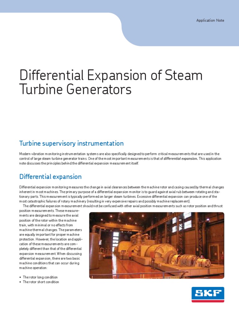 Differential Expansion TCM 12-21465 | PDF | Turbine | Machines