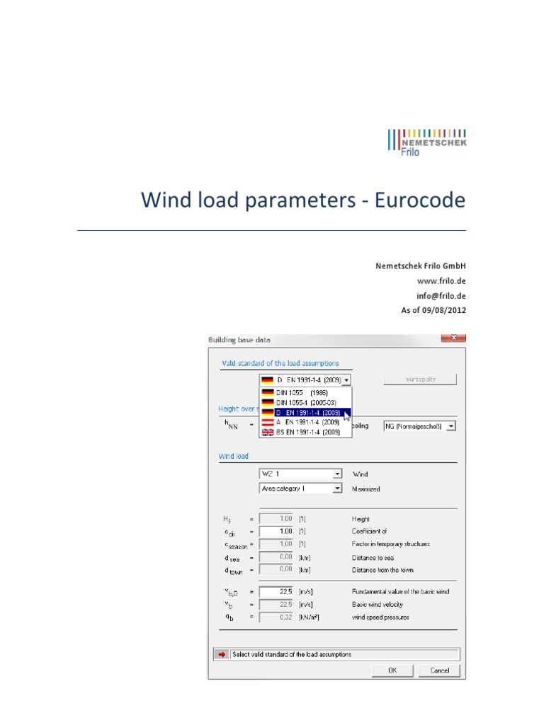 Wind Loading | PDF | Wound | Wind Speed