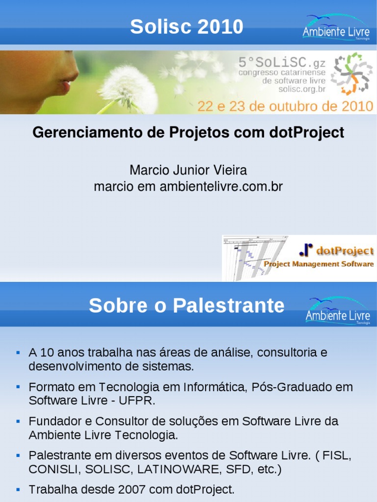 Gerenciamento de Projetos Com Dotproject | PDF | Software gratuito ...