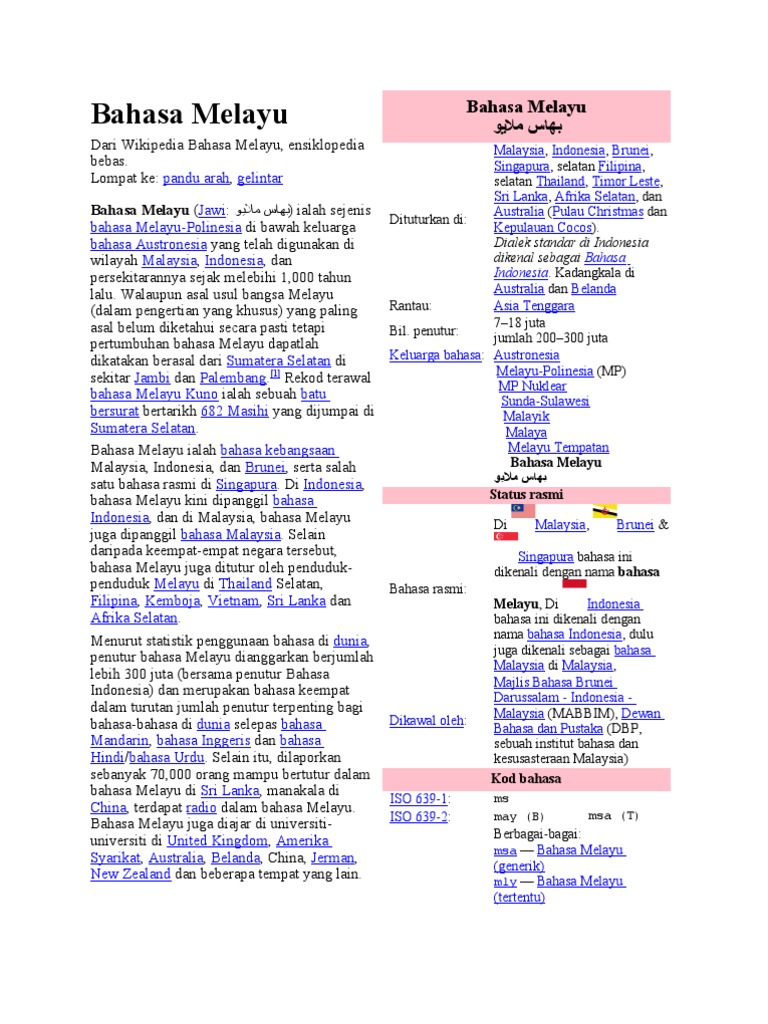 Nota Bahasa Melayu Pdf