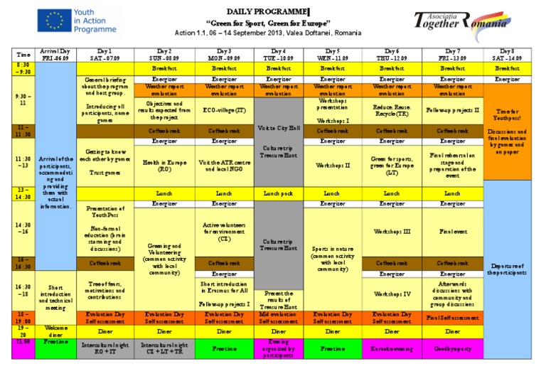 Program Proiect | PDF