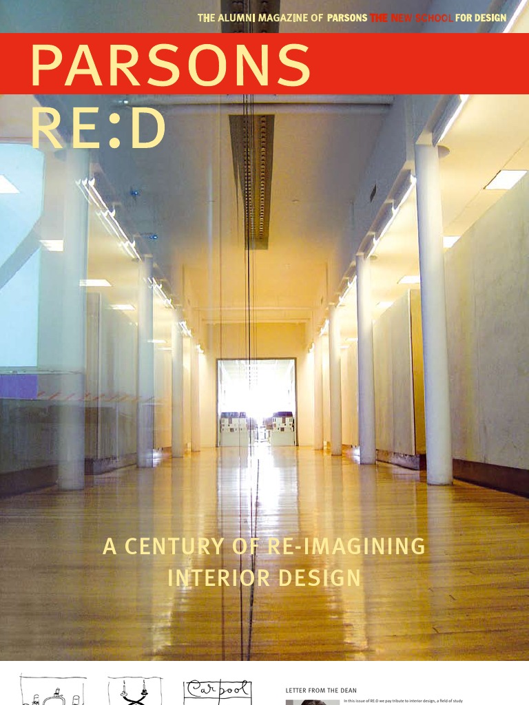 2007 Spring Parsons RED | PDF | Interior Design | Design